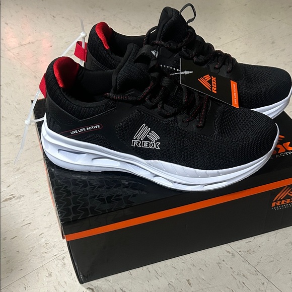 RBX | Shoes | Brand New Rbx Black And Red Running Sneakers | Poshmark